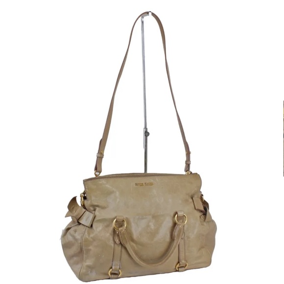 Miu Miu | Bags | Miu Miu Two Way Bag Like New Crossbody Satchel | Poshmark